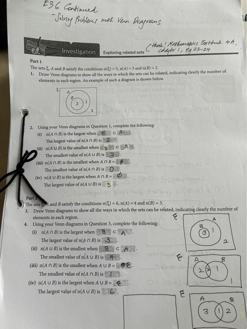 S2 Maths Notes & worksheets, Hobbies & Toys, Books & Magazines ...