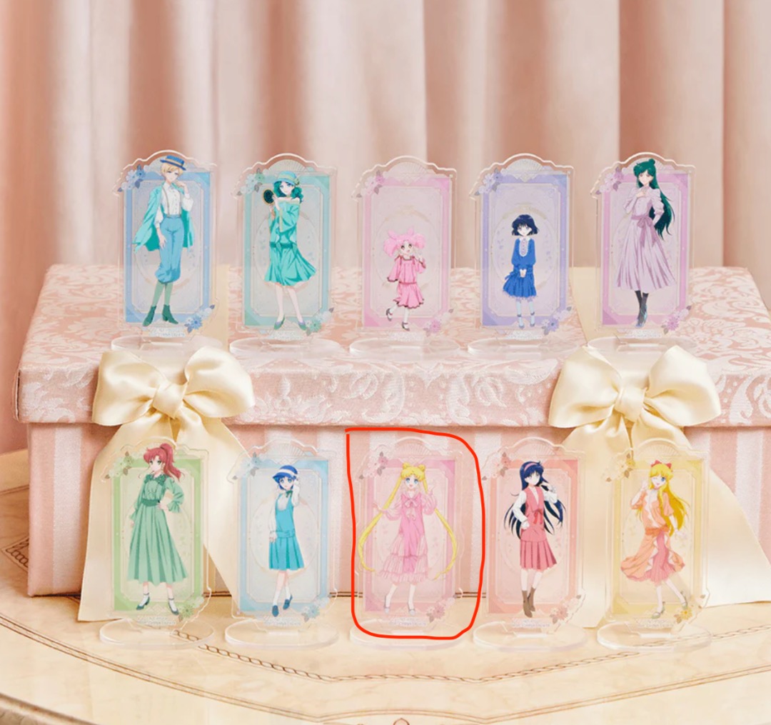 Sailor Moon Acrylic Stand Kuji - Sailor Moon Cosmos The Movie - Antique ...