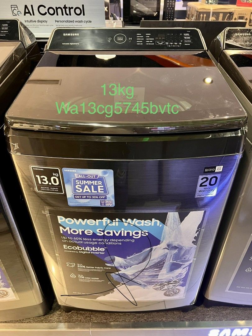 SAMSUNG TOP LOAD FULLY AUTOMATIC WASHING MACHINE, TV & Home Appliances ...