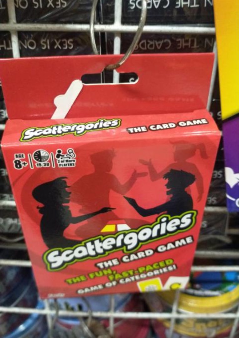 Scattergories (card game), Hobbies & Toys, Toys & Games on Carousell