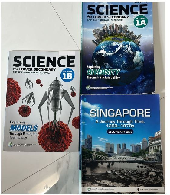 Secondary 1 Science and History Textbooks. , Hobbies & Toys, Books ...