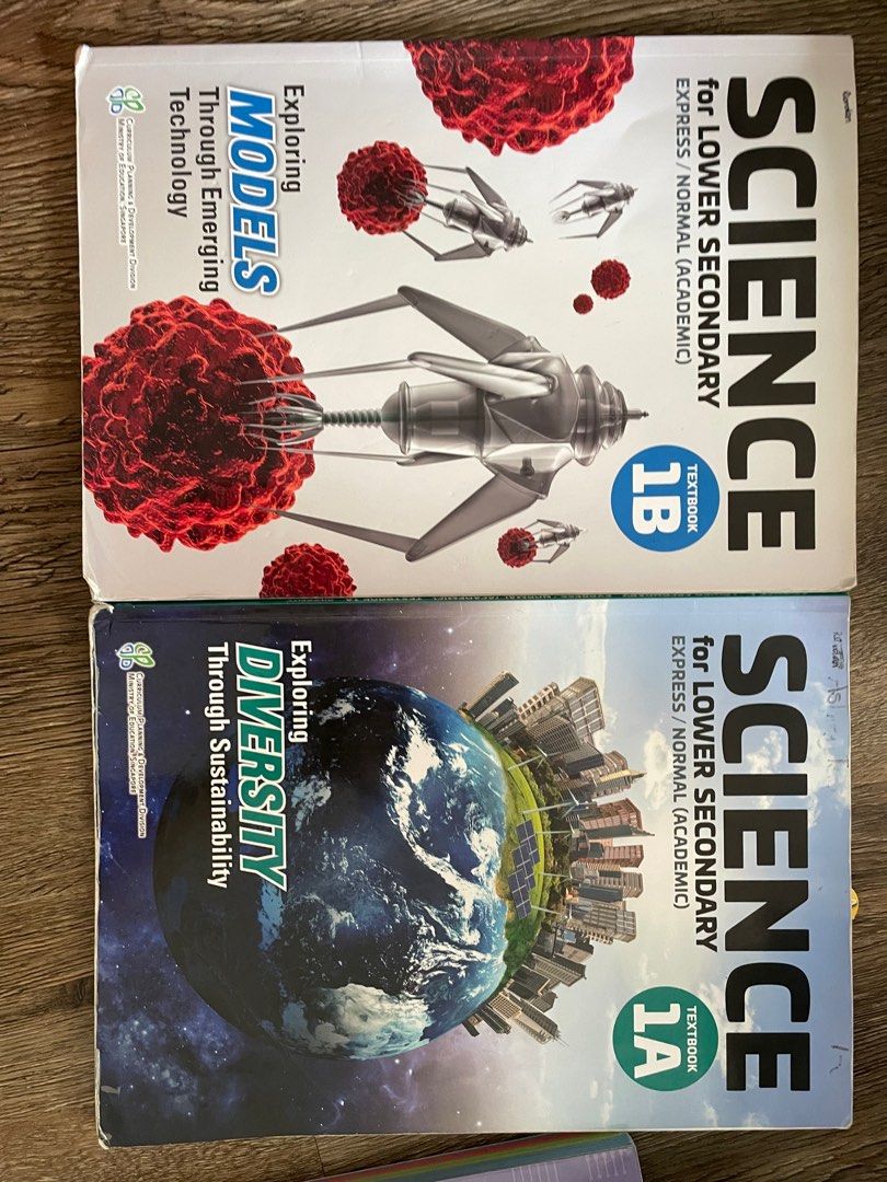 Secondary 1 Science textbook 1A & 1B, Hobbies & Toys, Books & Magazines, Textbooks on Carousell