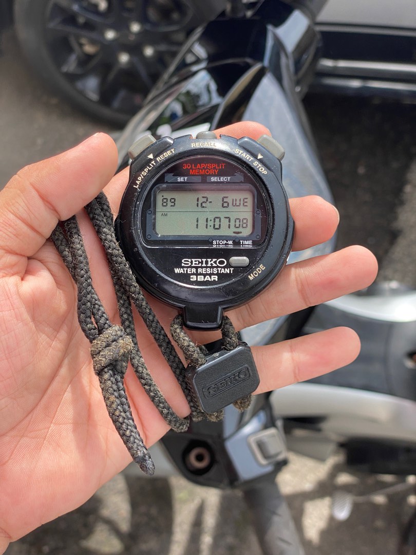 Seiko startstop watch, Men's Fashion, Watches & Accessories, Watches on ...