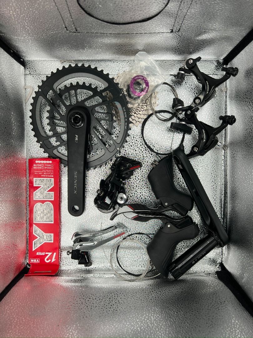 [CNY SALE] Sensah Empire Pro 2x12 speed rim brake mechanical groupset ...