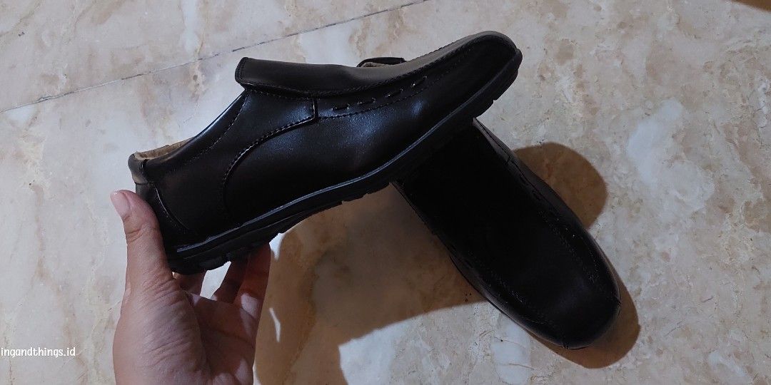 Sepatu pantofel baru hitam cowok 37, Fesyen Pria, Sepatu , Sepatu ...