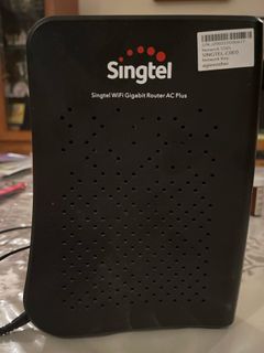 Singtel Router, Computers & Tech, Parts & Accessories, Networking on ...