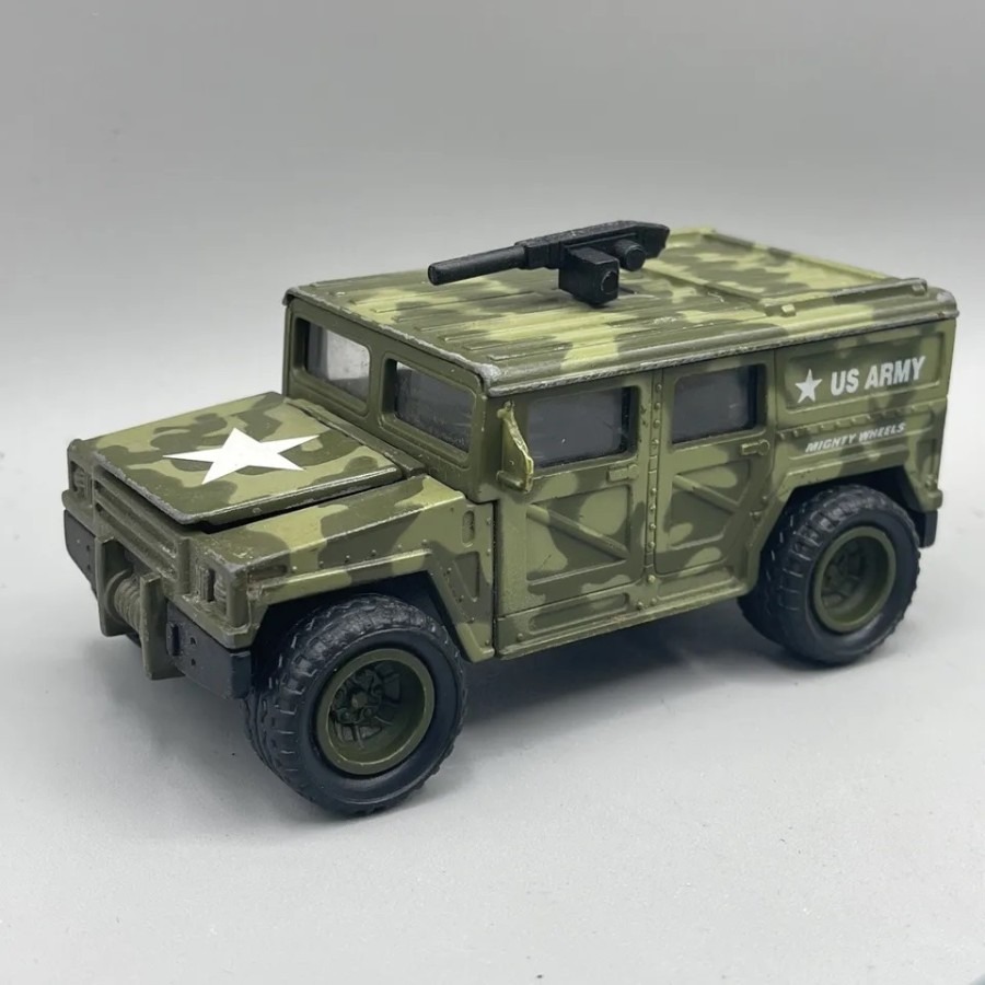 Soma 1998 US ARMY Military Humvee Jeep Vehicle Mighty Wheels, Toys ...