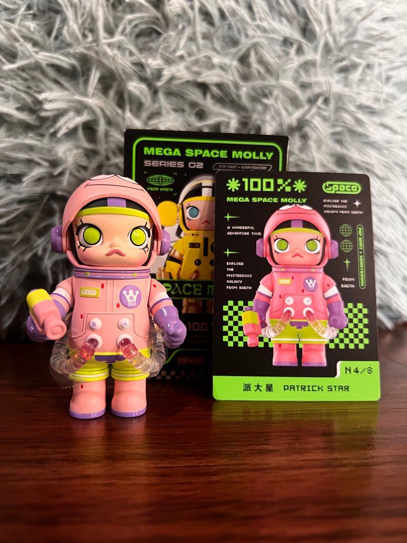 Popmart Space Molly v2 - Patrick, Hobbies & Toys, Toys & Games on Carousell