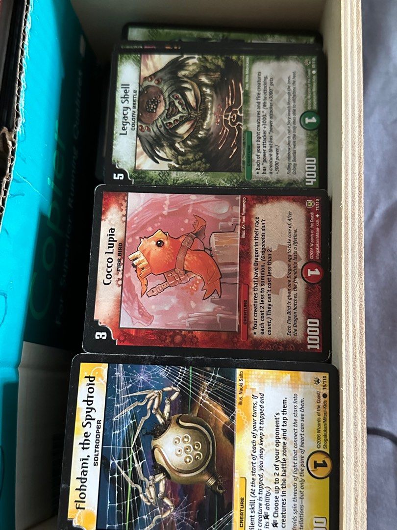 Stack of 200 Duel Master cards, Hobbies & Toys, Toys & Games on Carousell