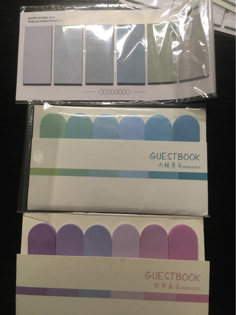 stack of post-it notes, Hobbies & Toys, Stationery & Craft, Stationery ...