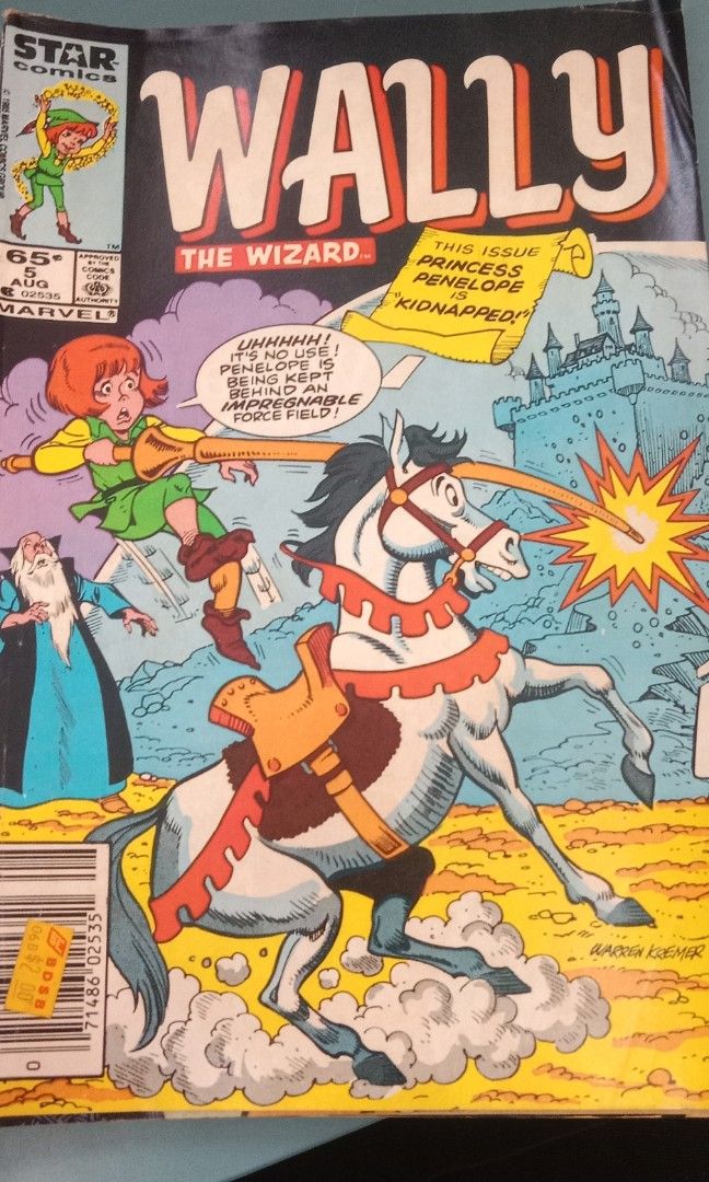 Star comic: wally the wizard vol 1 no 5, Hobbies & Toys, Books ...