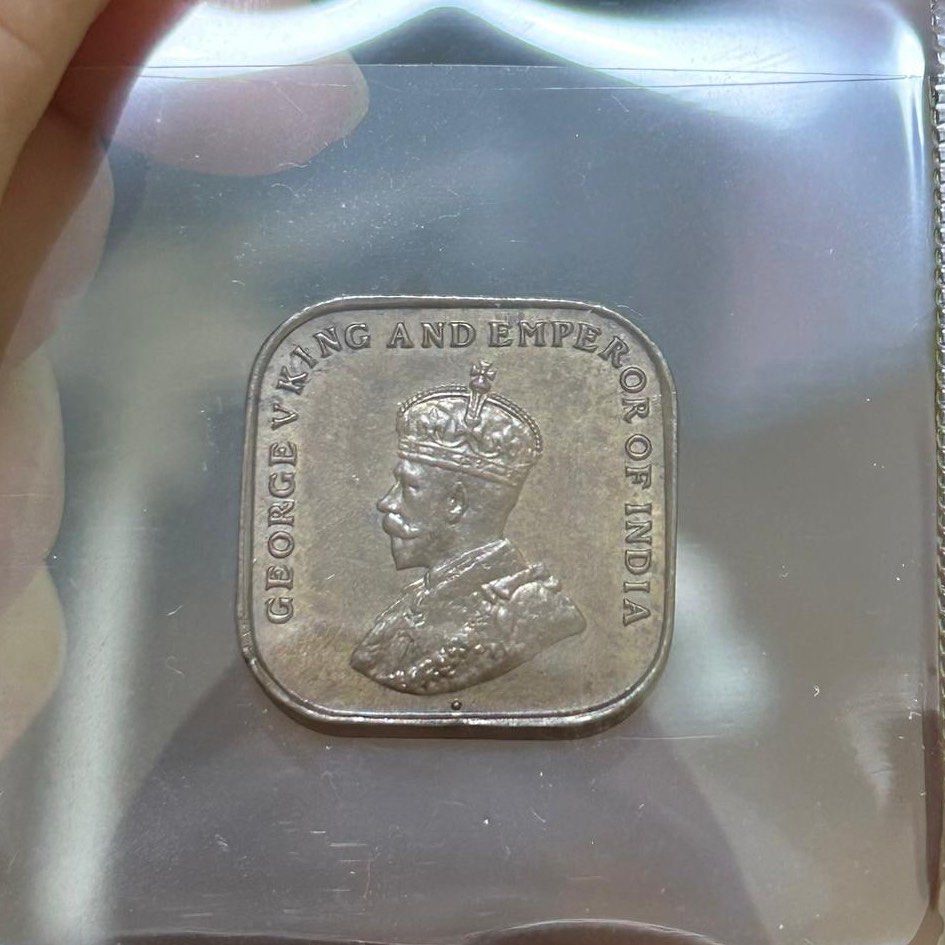 Straits Settlements King George V 1920 One Cent Coin, Hobbies & Toys ...