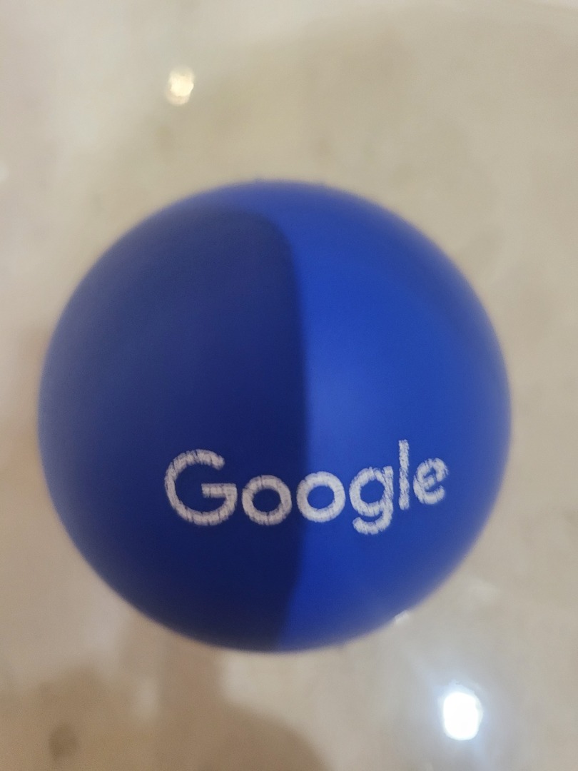 Stress ball google, Sports Equipment, Sports & Games, Racket & Ball ...
