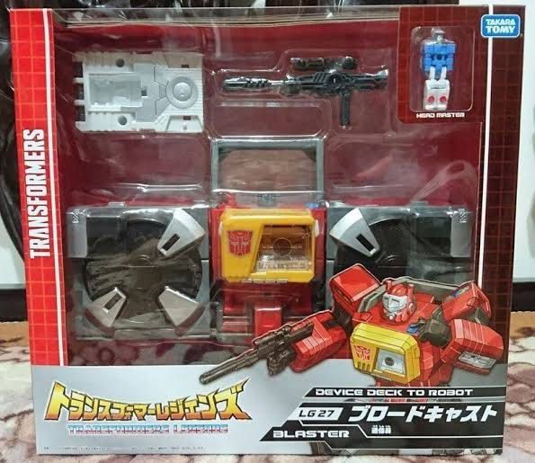 Takara Tomy Transformer Legend LG-27 BLASTER Titan Return Head master ...
