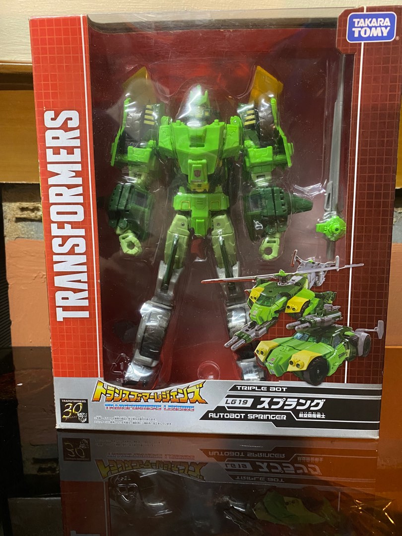 Takara Tomy Transformer Legend LG19 SPRINGER Titan Return G1 Head ...