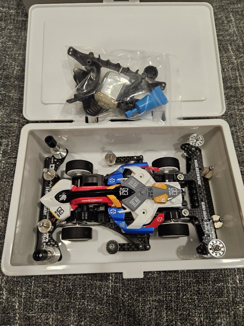 Tamiya M4WD Ready to Race Car - Mach Frame (with custom cowl)(4 ...