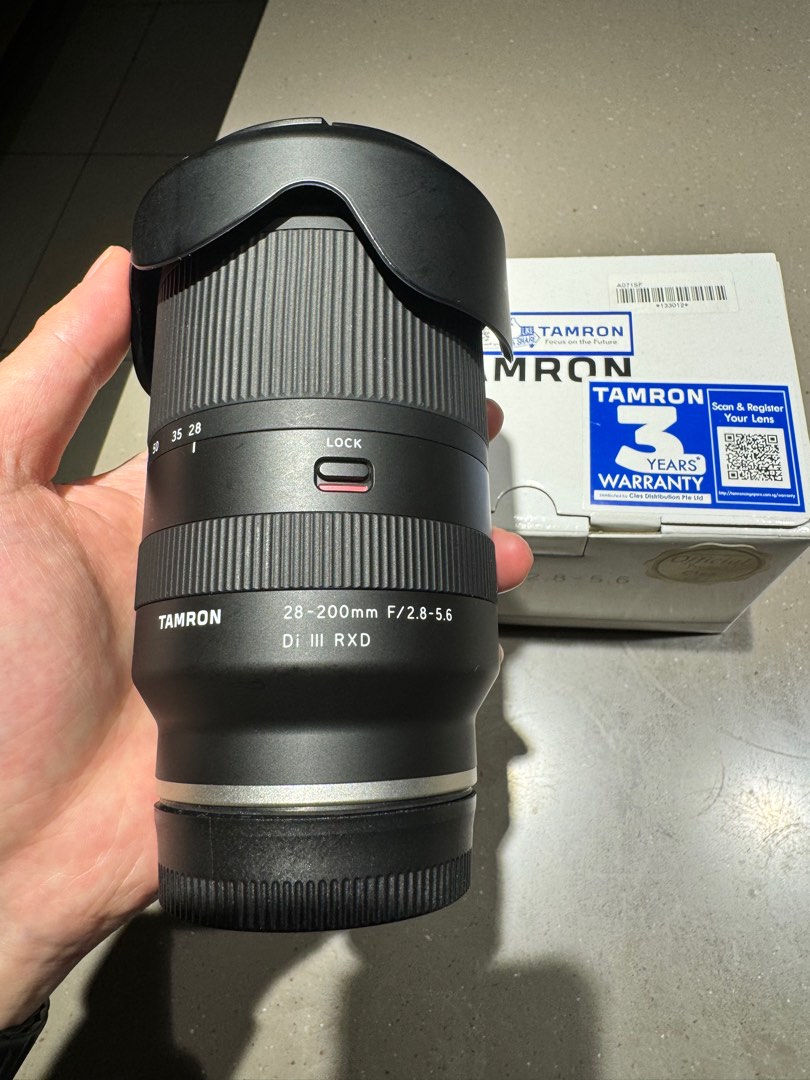 Tamron 28-200mm F2.8-5.6 Di III RXD Lens [A071] for Sony A7RM5 A7M4 A7M3 A7C ZV-E1 A6700 ...