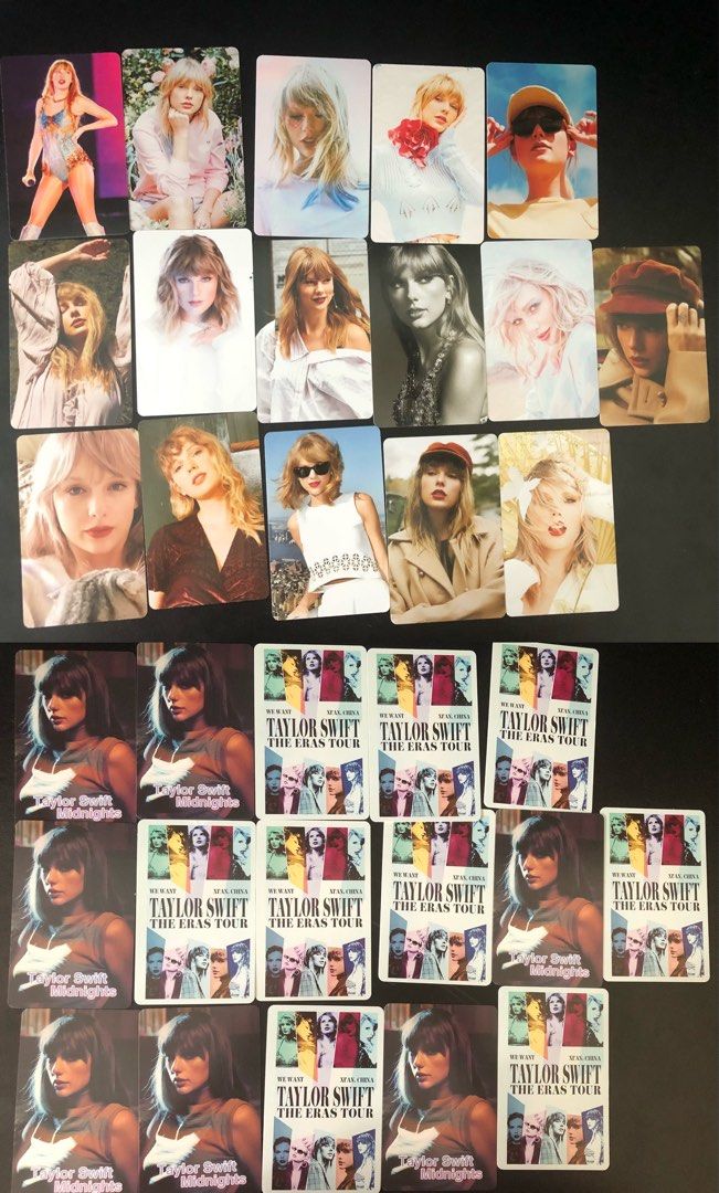 Taylor Swift photocard [READ DESCRIPTION], Hobbies & Toys, Memorabilia ...