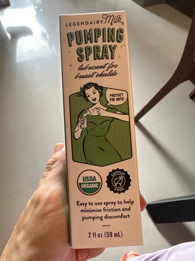 The legendary milk pumping spray, Babies & Kids, Nursing & Feeding ...