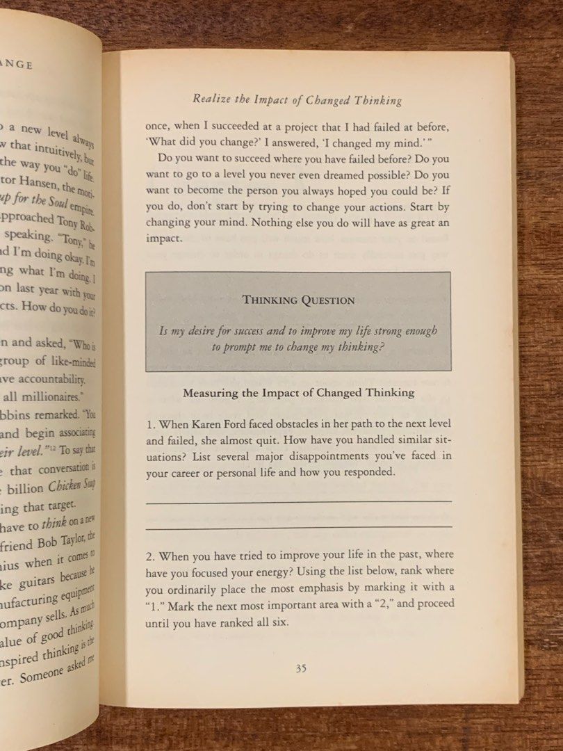 Thinking For A Change 11 Ways Highly Successful People Approach Life ...