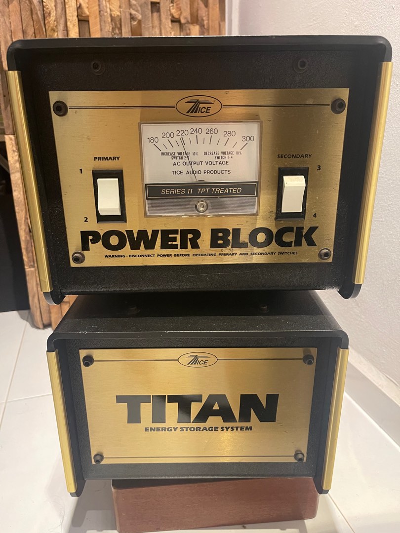 Tice power block series 2, Audio, Soundbars, Speakers & Amplifiers on ...