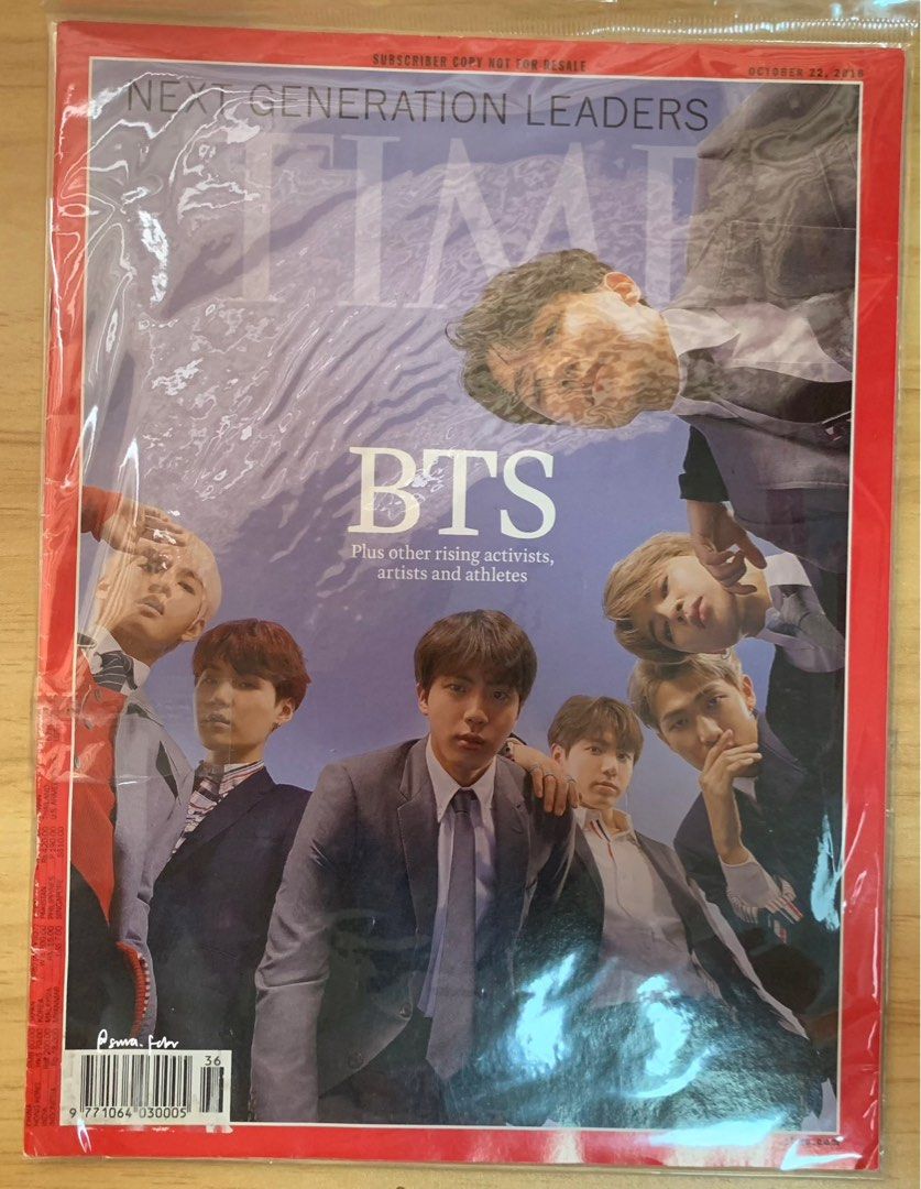 TIME Magazine BTS cover, Hobbies & Toys, Books & Magazines, Magazines ...