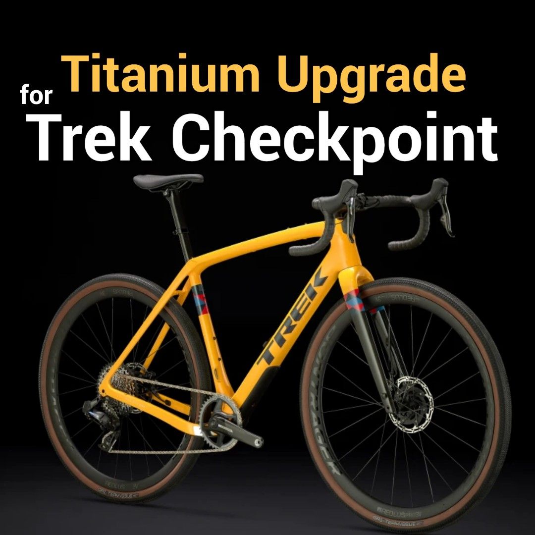 Titanium Upgrade for Trek Checkpoint| SL SLR MY23 | Frame hole Screw ...