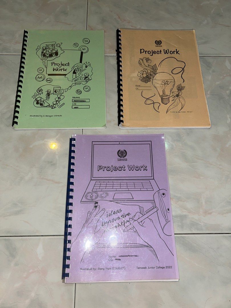 TJC Project Work PW notes, Hobbies & Toys, Books & Magazines ...