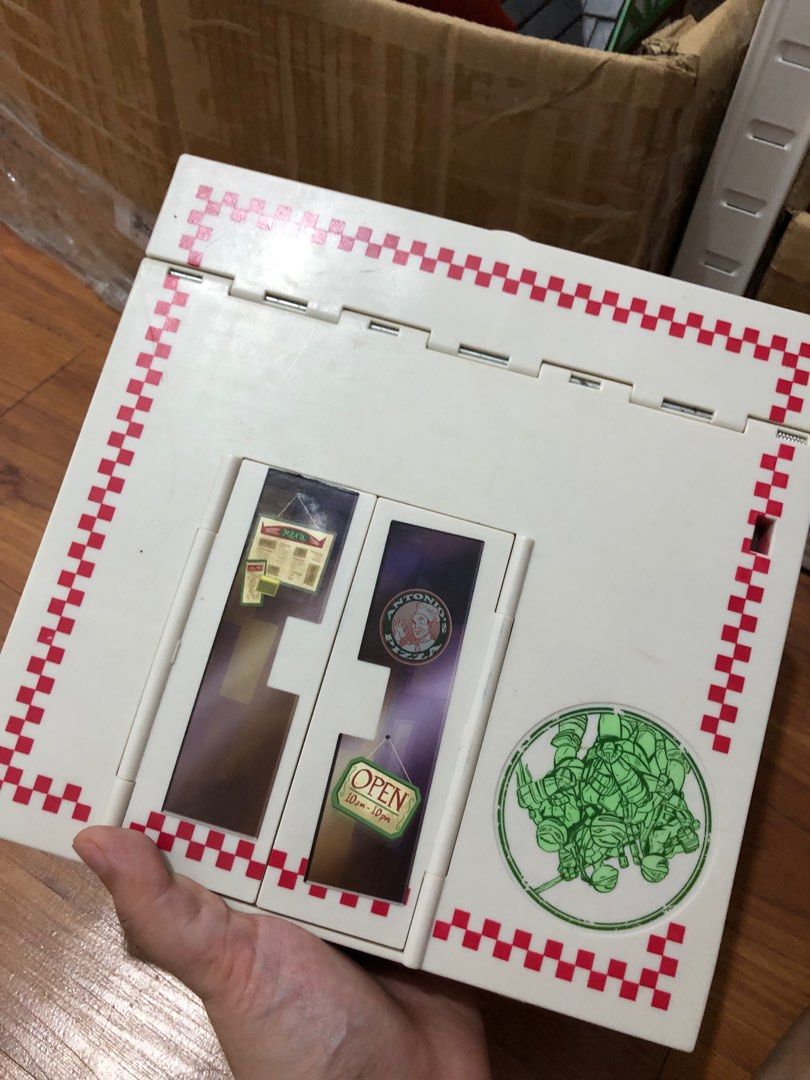 TMNT ninja turtle pizza parlor playset, Hobbies & Toys, Toys & Games on ...