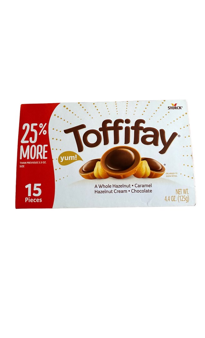 Toffifay 125g 04/30/24, Food & Drinks, Packaged & Instant Food on Carousell