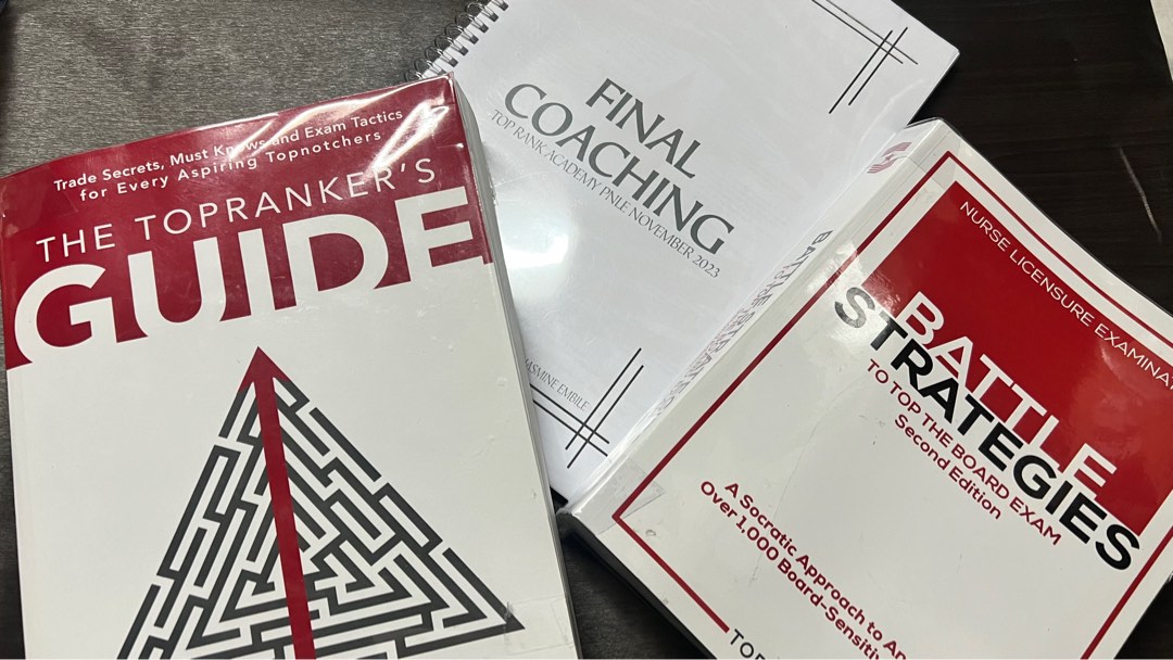 Top Rank PNLE REVIEWERS, Hobbies & Toys, Books & Magazines, Textbooks ...