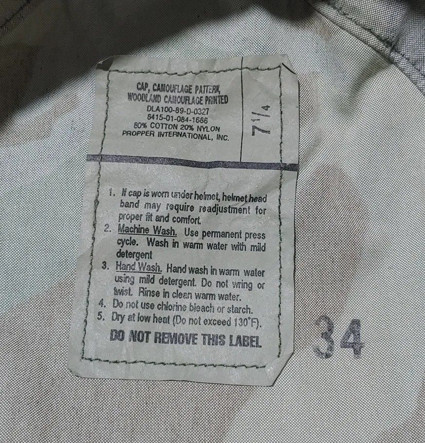 Topi Woodland us army, Fesyen Pria, Aksesoris, Topi di Carousell