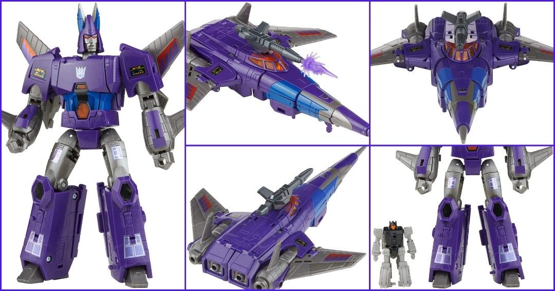 Transformers Legacy Galvatron and Generation Select Cyclonus Set ...
