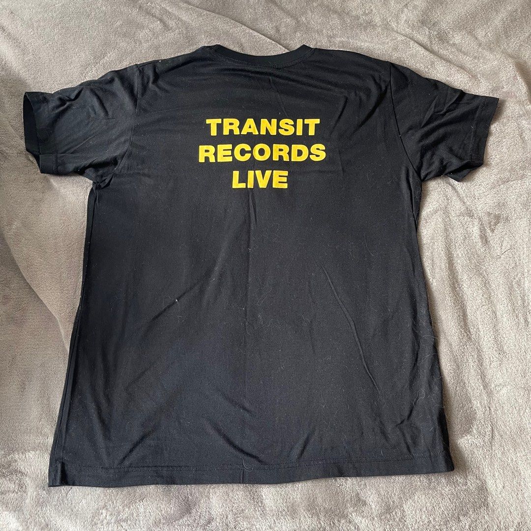 Transit Records graphic Shirt in Black, Men's Fashion, Tops & Sets ...
