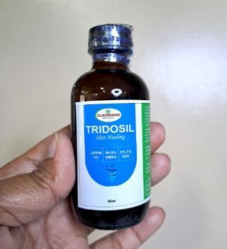 Tridosil Topical Solution Colloidal Silver with DMSO & H2O2 60ml/120ml ...