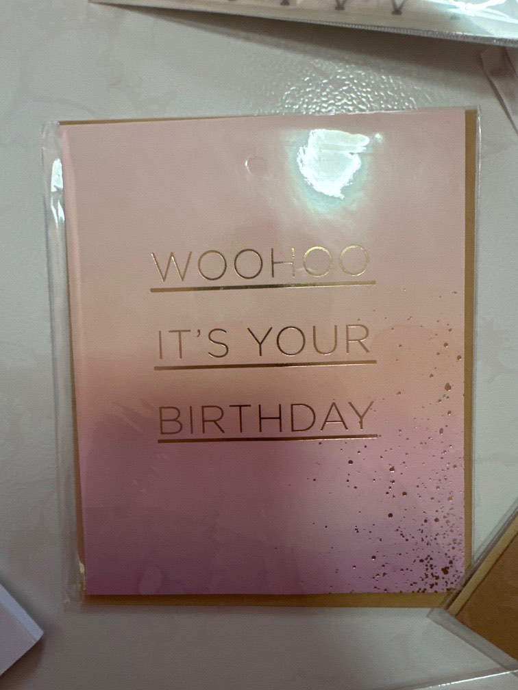 Typo Birthday Card, Hobbies & Toys, Stationery & Craft, Occasions ...