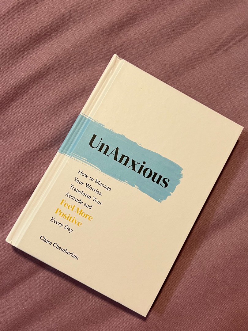UnAnxious Self-Help Book, Hobbies & Toys, Books & Magazines, Fiction ...