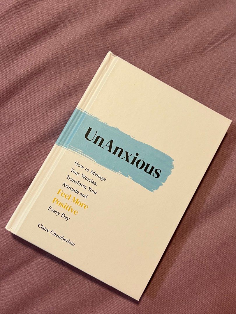 UnAnxious Self-Help Book, Hobbies & Toys, Books & Magazines, Fiction ...