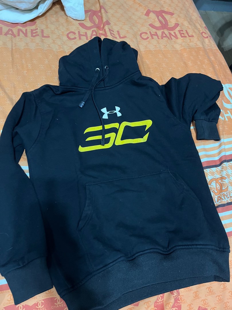 under armour hoodie stephen curry sc30 original, Fesyen Pria, Pakaian ...