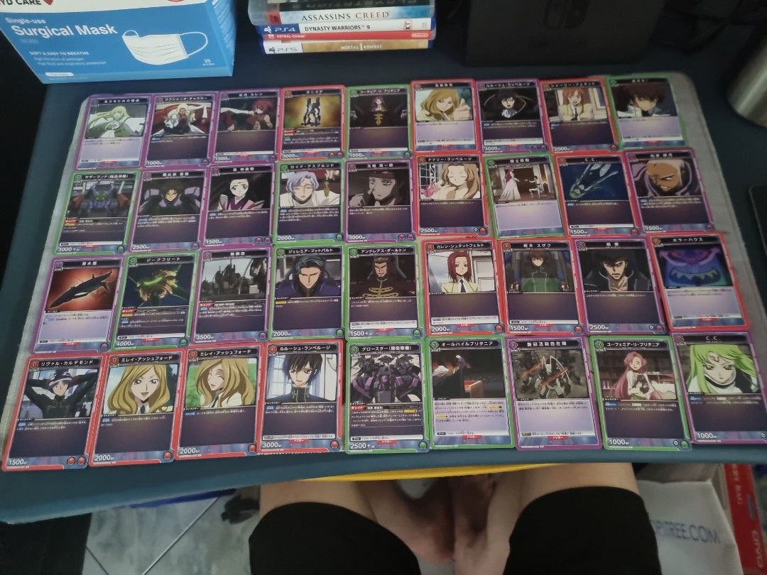 Union Arena TCG Code Geass Common & Uncommon Cards *Cash Payment Only ...
