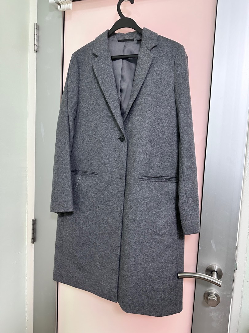 Uniqlo Wool Jacket, Women's Fashion, Coats, Jackets and Outerwear on ...