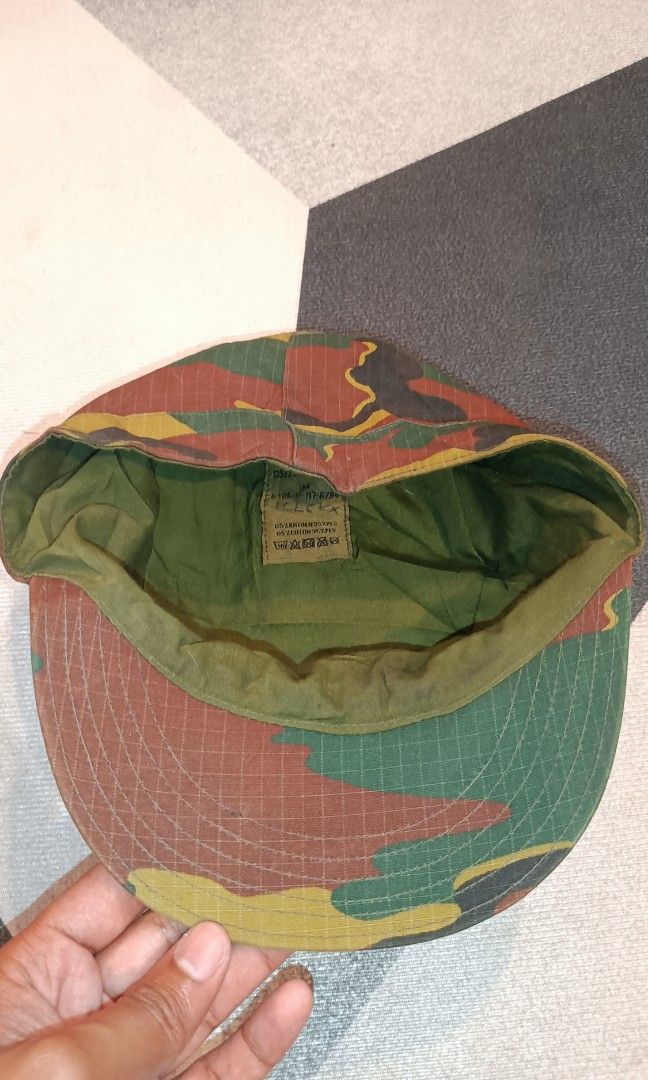 US Army Woodland Field Cap Winter wear Ear Flaps Camouflage Pattern ...