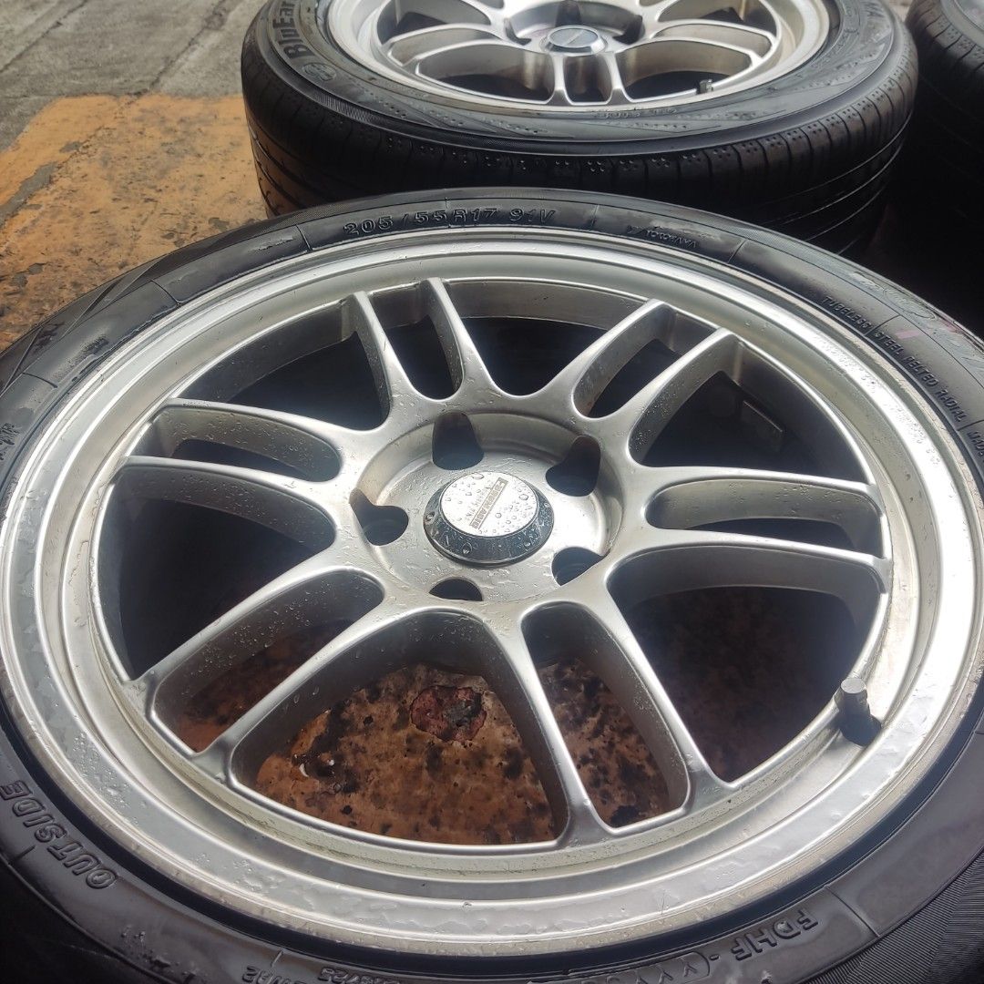 Used Sports Rims with tyres, Car Accessories, Tyres & Rims on Carousell