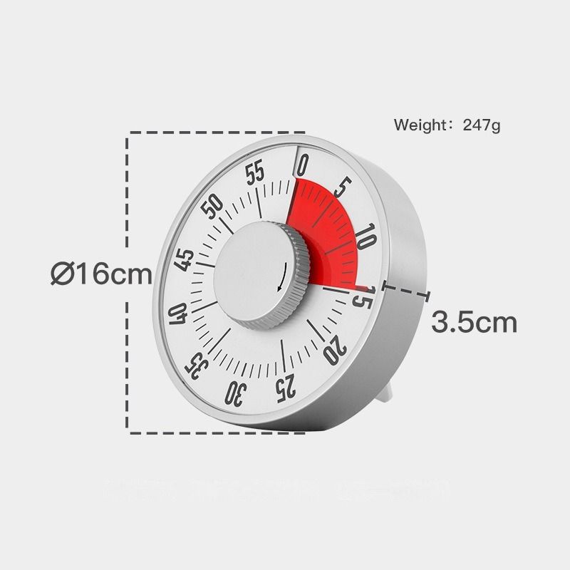 VA Classroom Countdown visual Timer Quiet Counting, Dual Magnet, Ideal ...