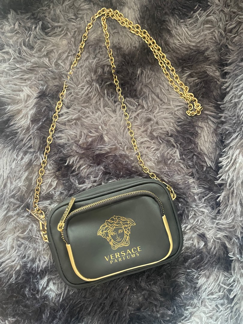 Versace parfum sling bag/pouch, Women's Fashion, Bags & Wallets, Purses ...