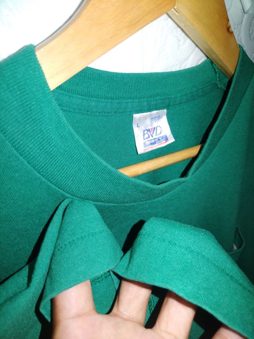 Vintage Blank Tee BVD with Pocket, Men's Fashion, Tops & Sets, Tshirts ...