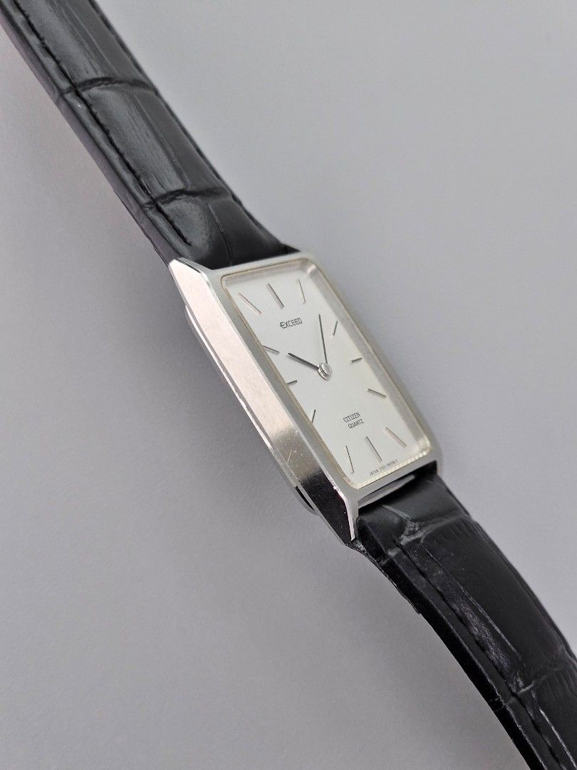 Vintage Citizen Exceed Tank Watch March 1999, Men's Fashion, Watches ...