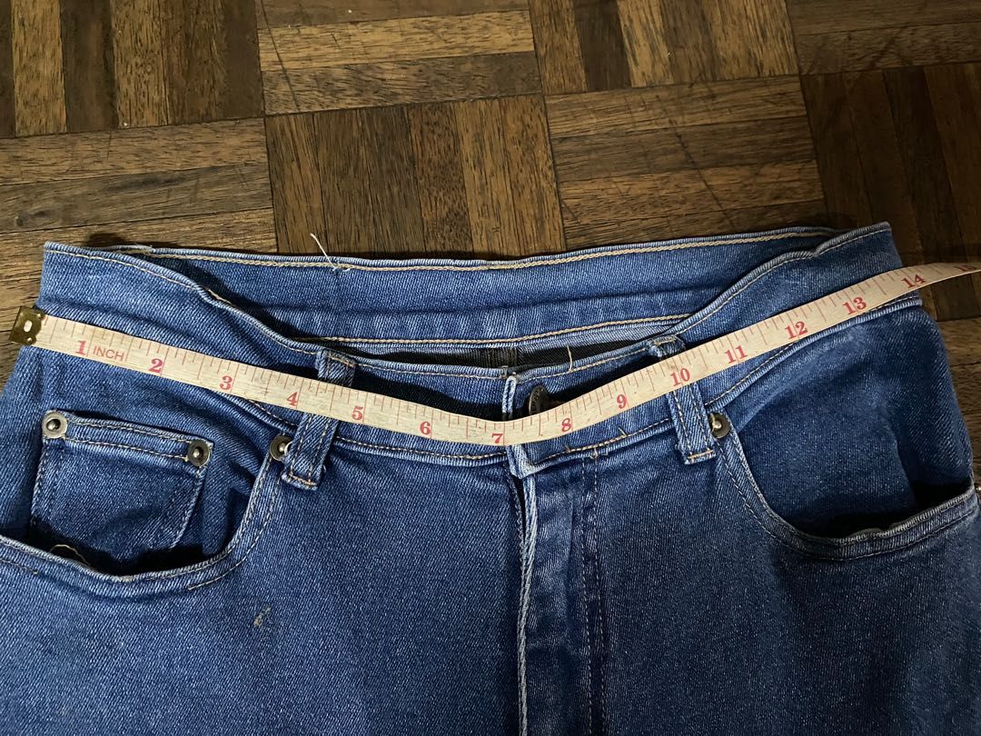 Vintage Peter Golding London Denim High Waist Capri Cropped Pants Jeans ...