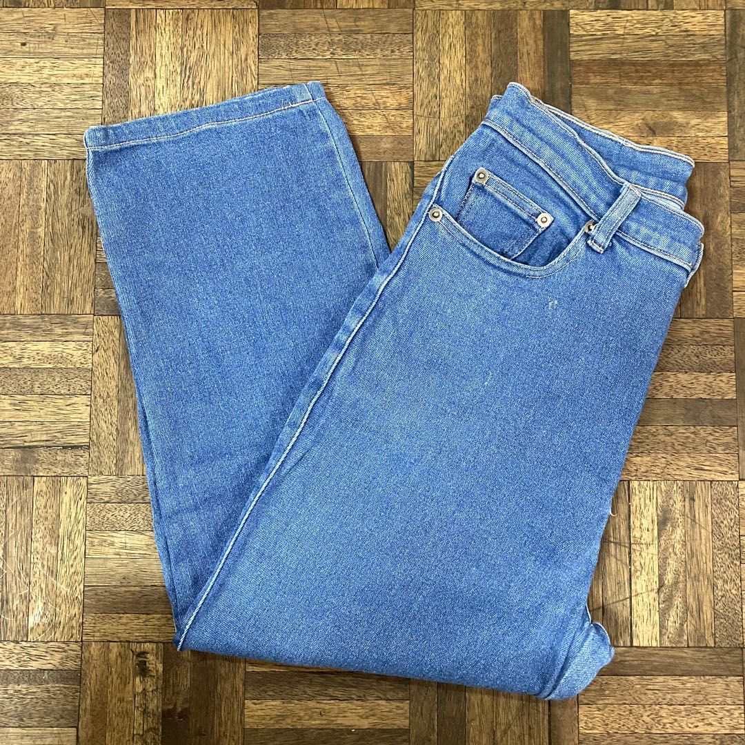 Vintage Peter Golding London Denim High Waist Capri Cropped Pants Jeans ...