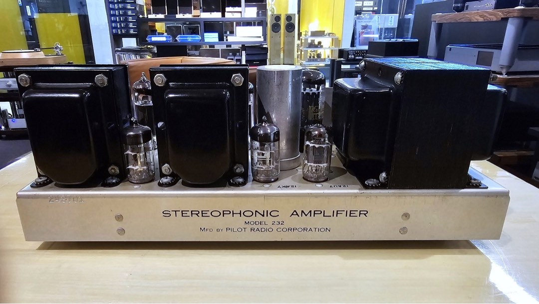 Vintage PILOT Stereo Tube Amplifier Model 232, Audio, Other Audio ...